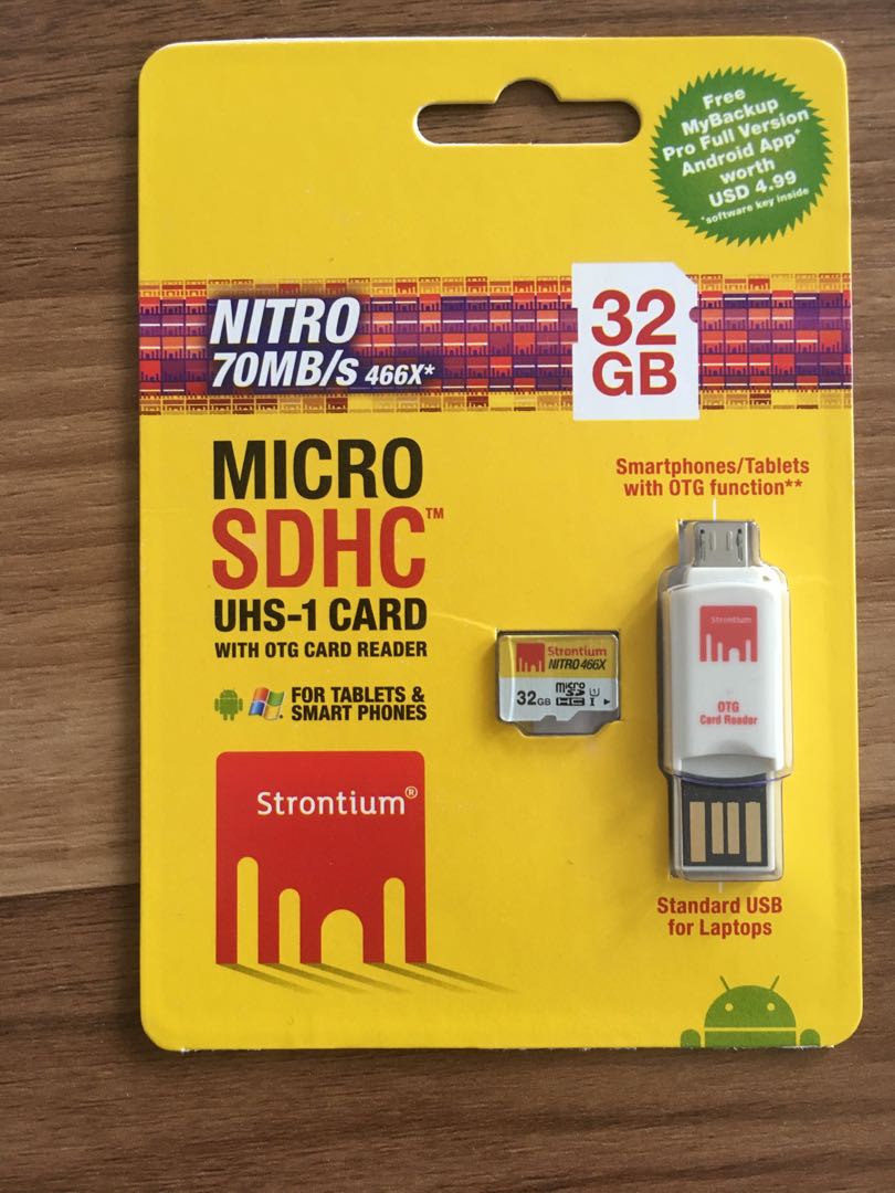 Micro SD Card, Computers & Tech, Parts & Accessories, Hard Disks ...