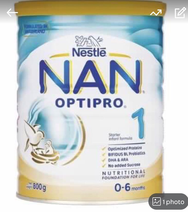 NAN Pro 1 Milk Powder, Babies & Kids, Nursing & Feeding, Breastfeeding ...