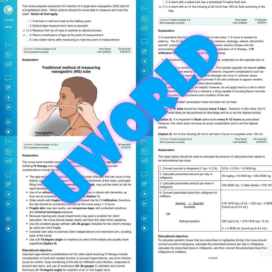 NCLEX RN REVIEWER PACKAGE UWorld LaCharity NCSBN Mark Klimek Davis ...