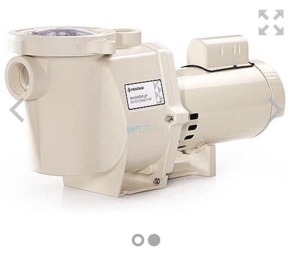 Pentair Whisperflo 2HP Energy Efficient Pool Pump | 50HZ | 2850 RPM ...