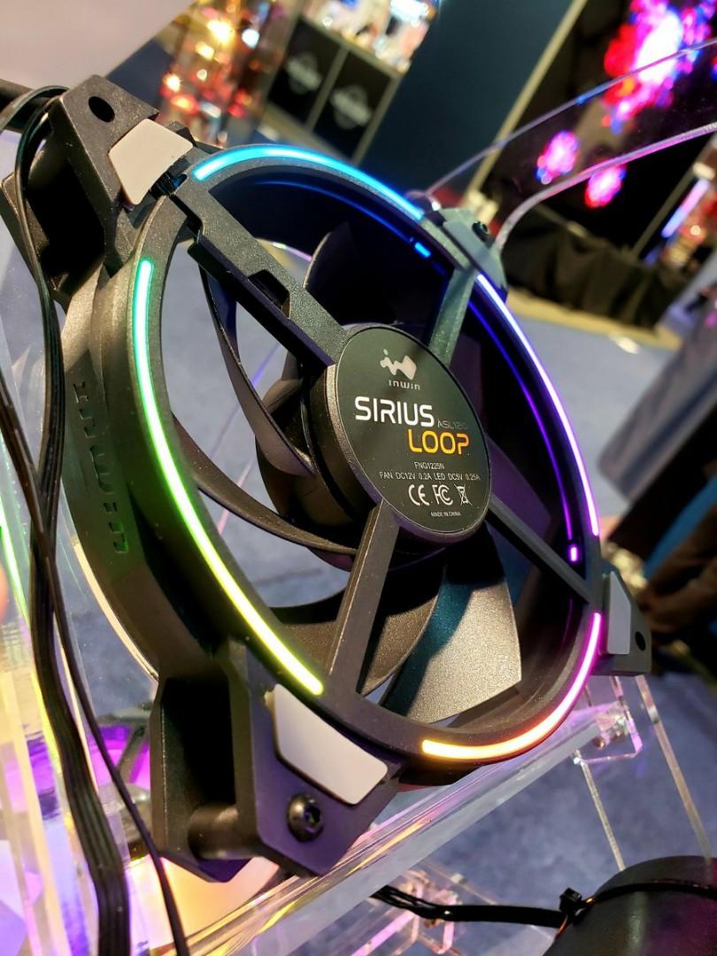 Gaming Rgb fans 3 kit - inwin sirus loop with controller, Computers ...