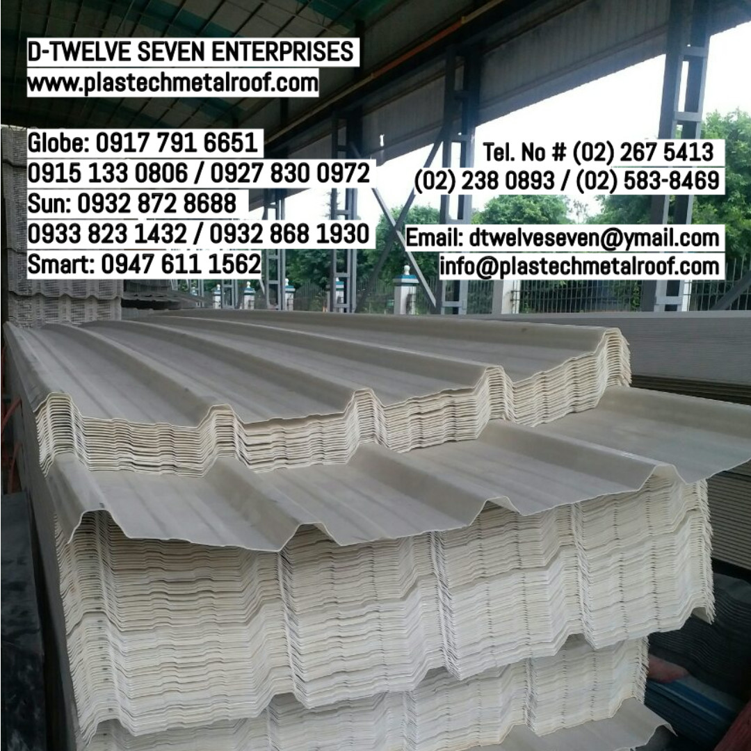 Ribtype Longspan uPVC Non Brittle Roofing, Commercial & Industrial ...
