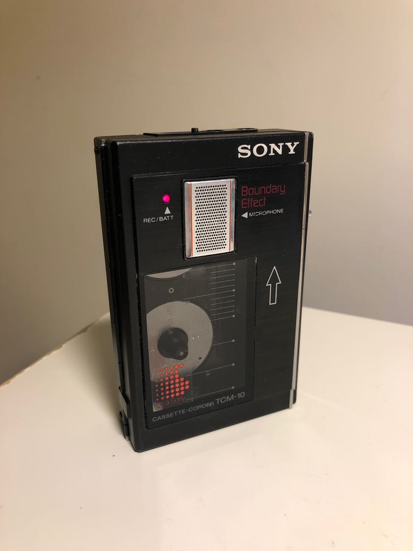 Sony cassette corder TCM-10, WM-10 兄弟機 不是 Walkman , 興趣及遊戲, 收藏品及紀念品, 古董 ...