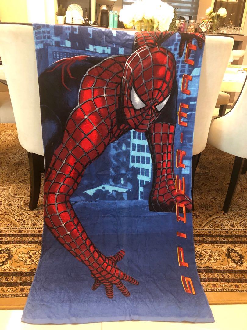 Spiderman Collectibles Towel, Hobbies & Toys, Collectibles ...