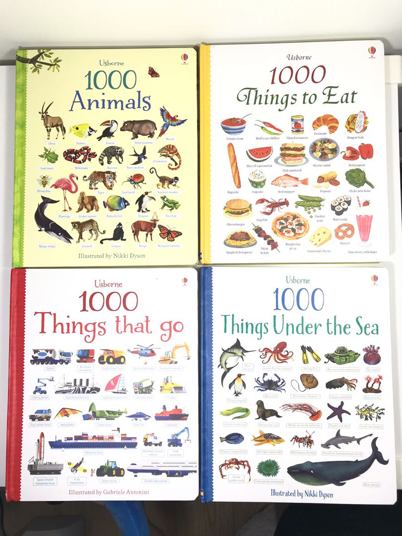 Usborne 1000 Series, Hobbies & Toys, Books & Magazines, Storybooks on ...