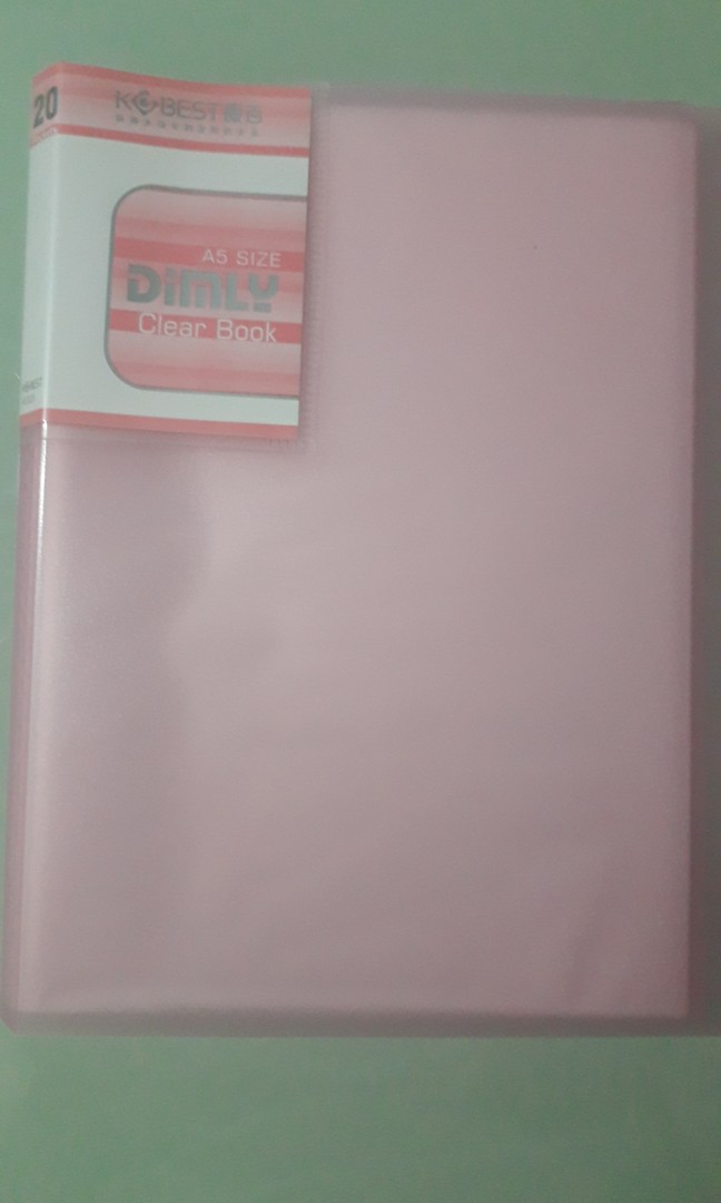 A5 clear book / file / folder, Hobbies & Toys, Stationery & Craft ...