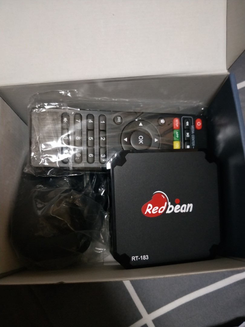 Android TV Media Box Red Bean RT-183, TV & Home Appliances, TV ...