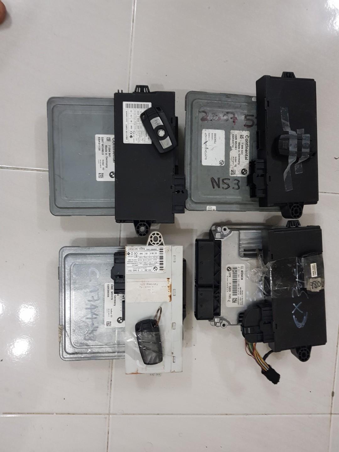 Bmw E60 Key / Cas / Dme set, Auto Accessories on Carousell
