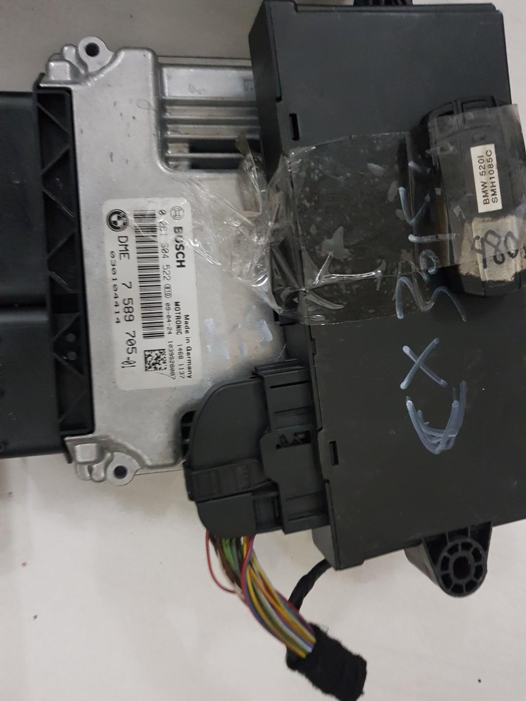 Bmw E60 Key / Cas / Dme set, Auto Accessories on Carousell