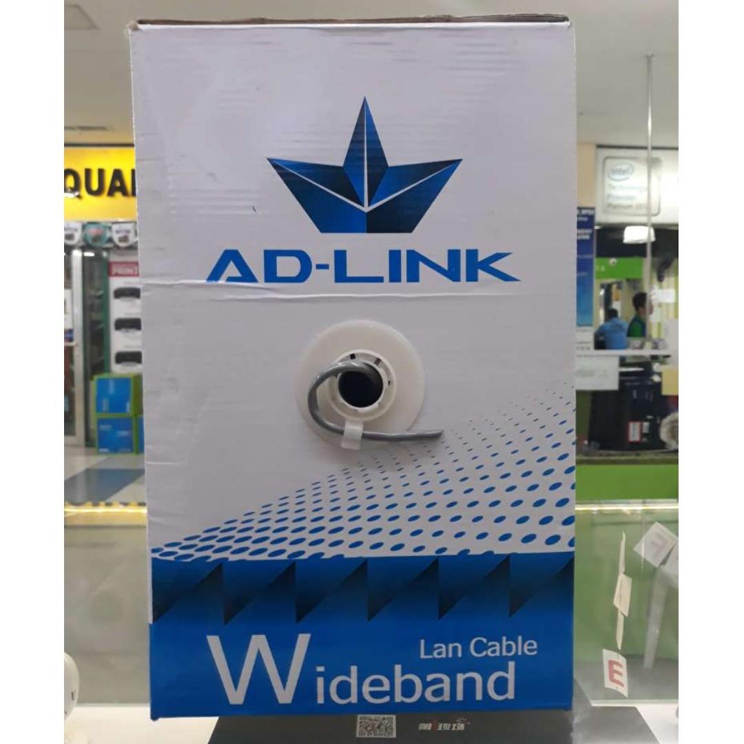 CCTV Cable Cat5e UTP ADLink Brand, Furniture & Home Living, Security ...