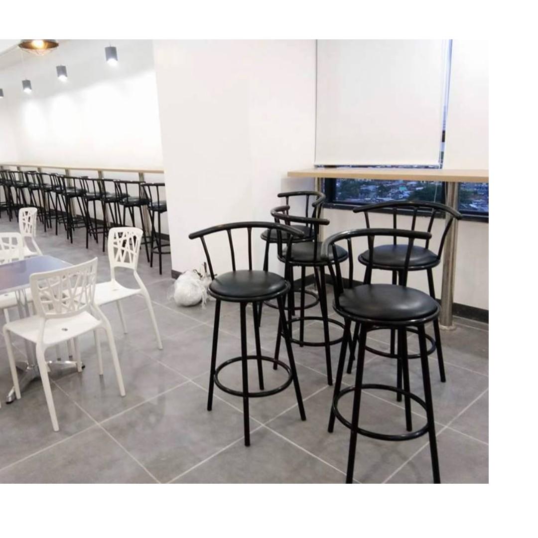 highchair leatherette stool bar, Furniture & Home Living, Office ...