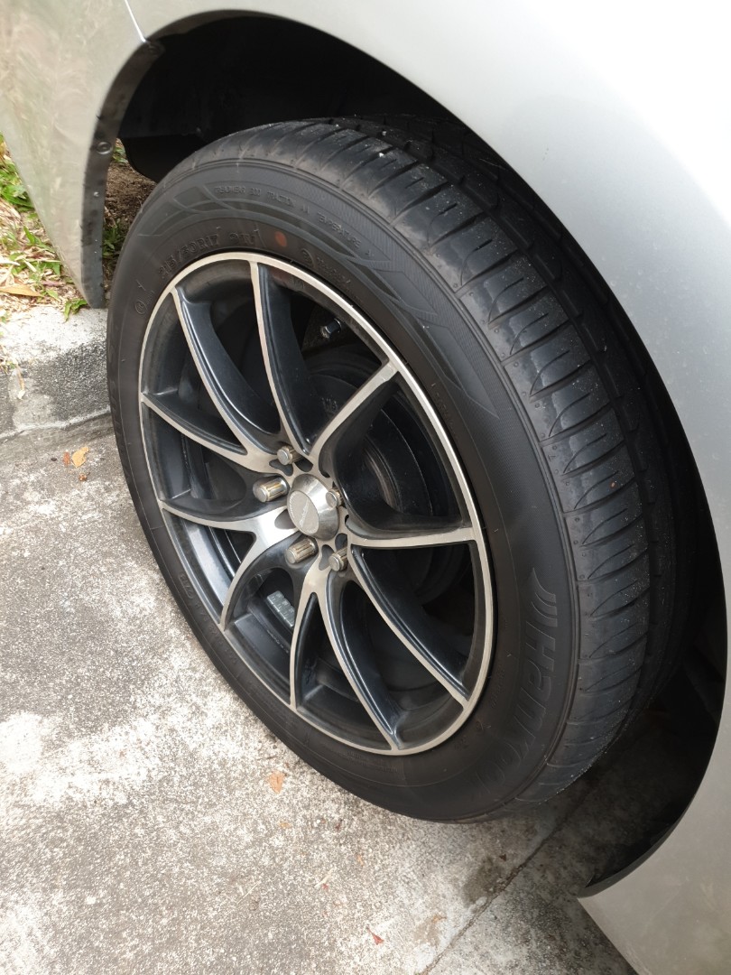 Honda Stream Rims, Car Accessories, Tyres & Rims on Carousell