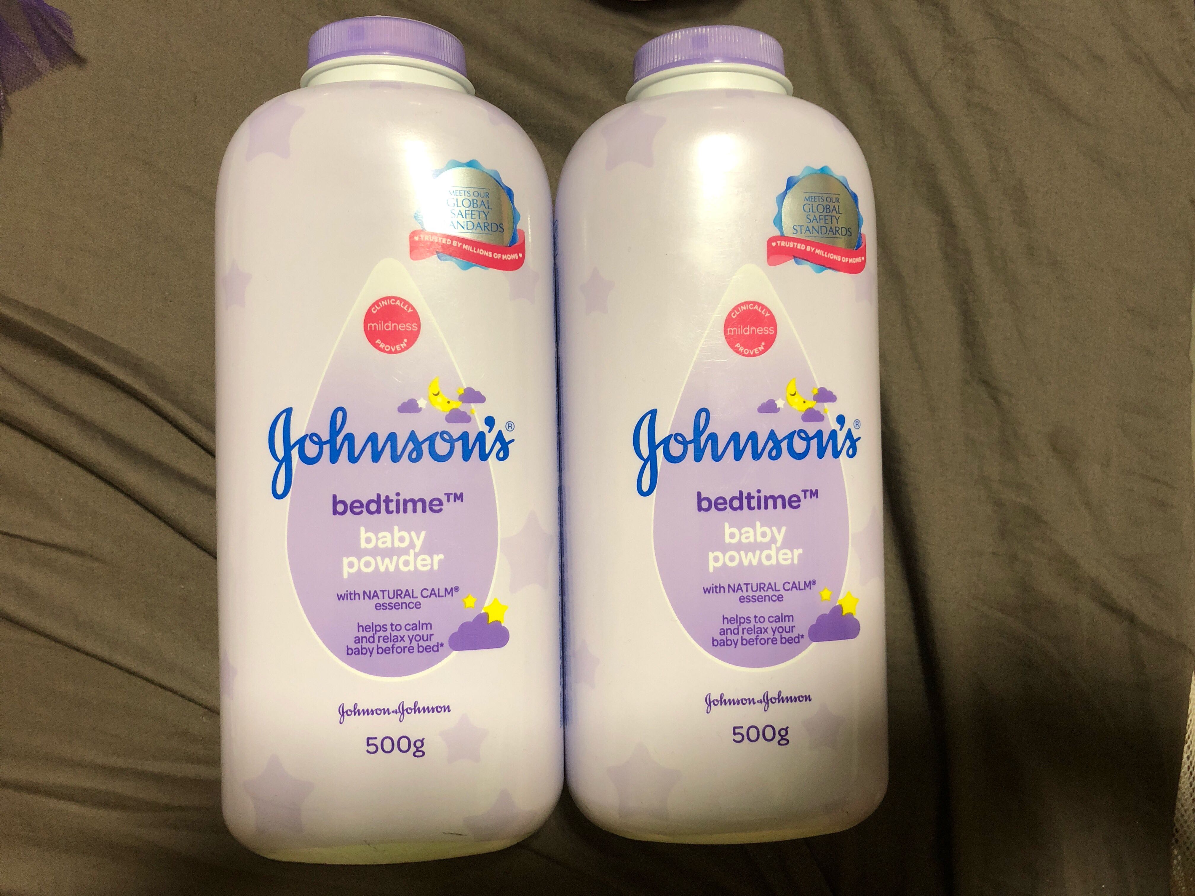 Johnson Baby Powder x2, Babies & Kids, Bathing & Changing, Diapers ...