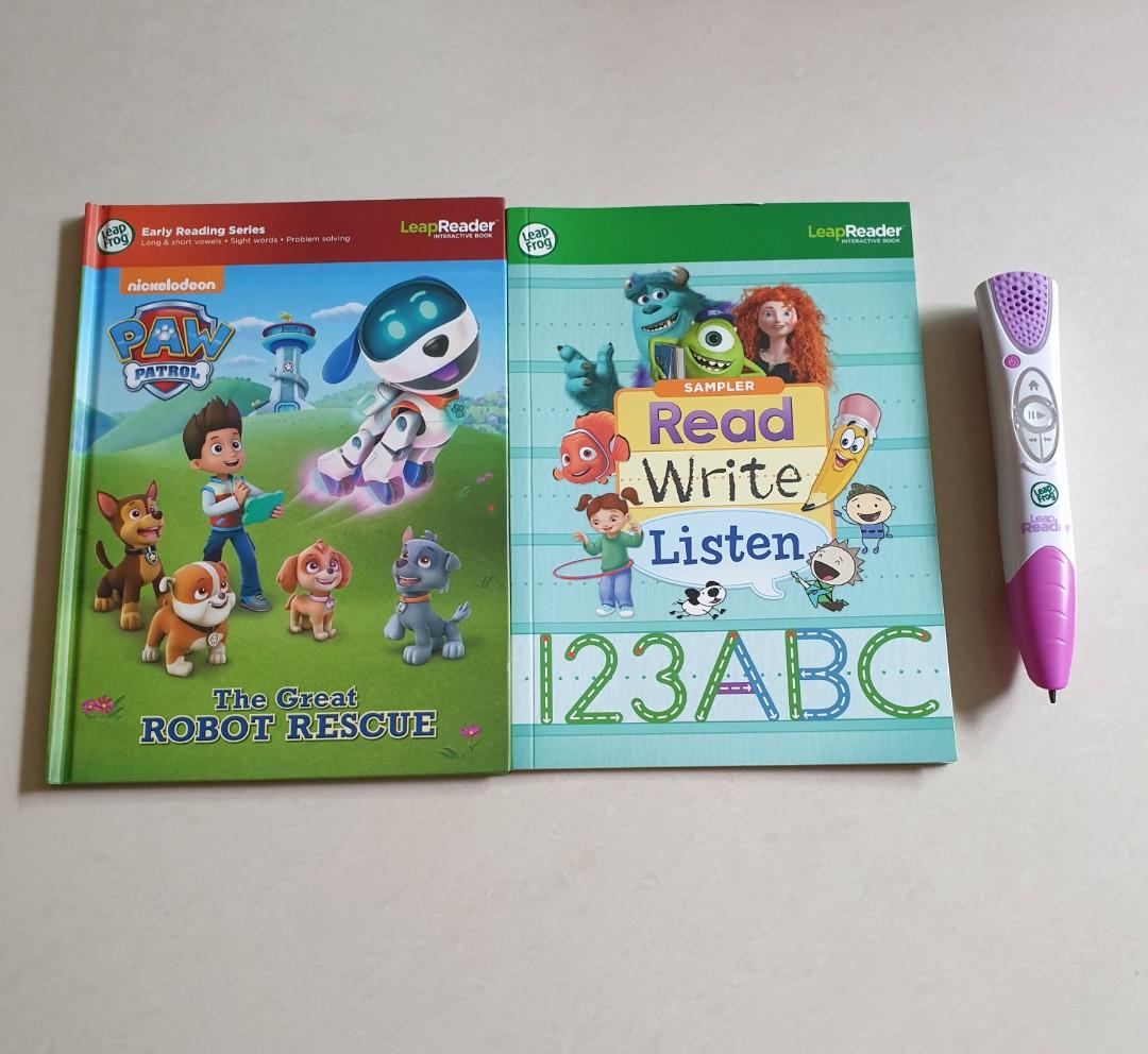 Leap Frog/Leap Reader Interactive Book, Hobbies & Toys, Books ...