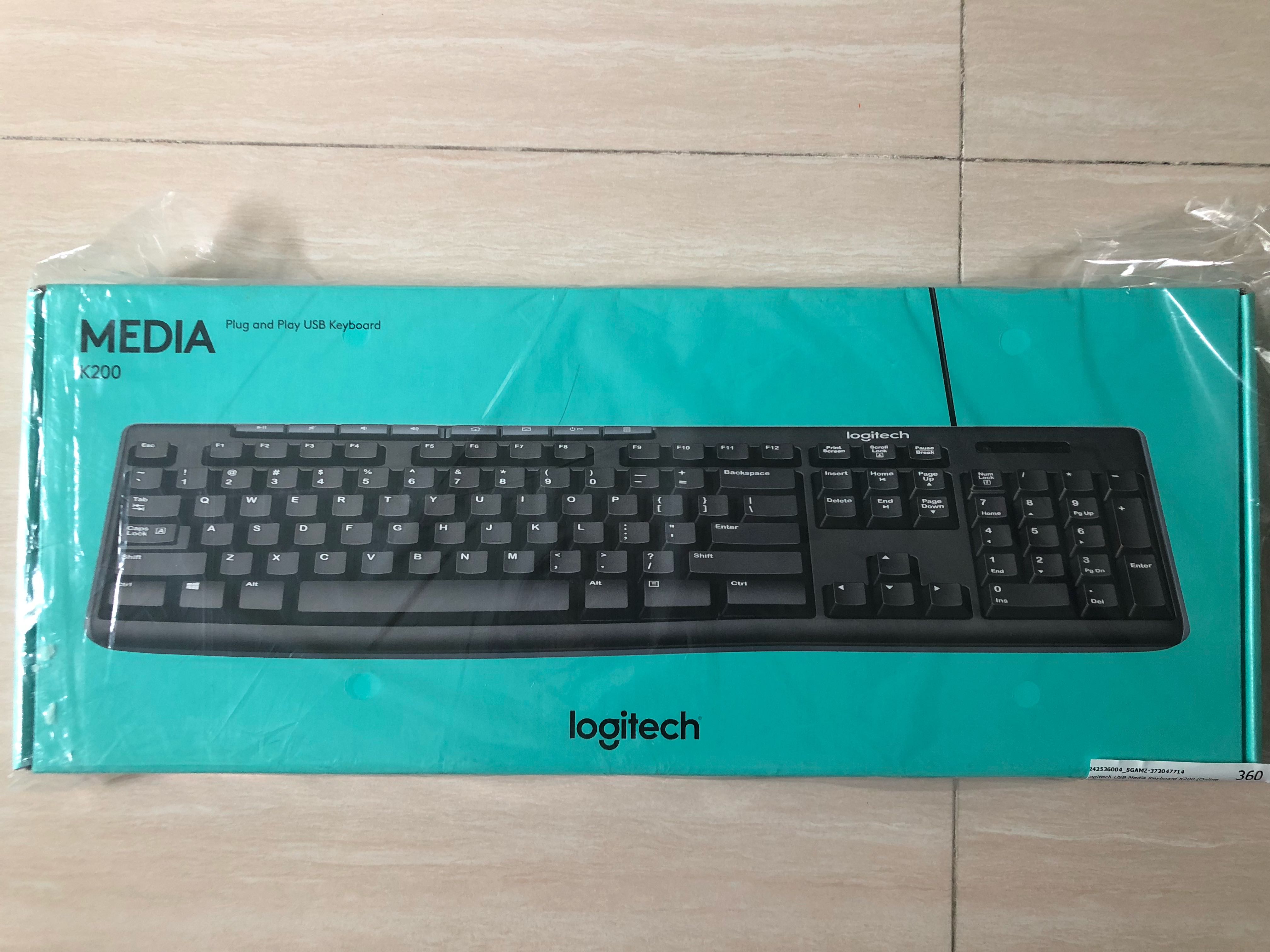 Logitech Keyboard, Computers & Tech, Parts & Accessories, Computer ...