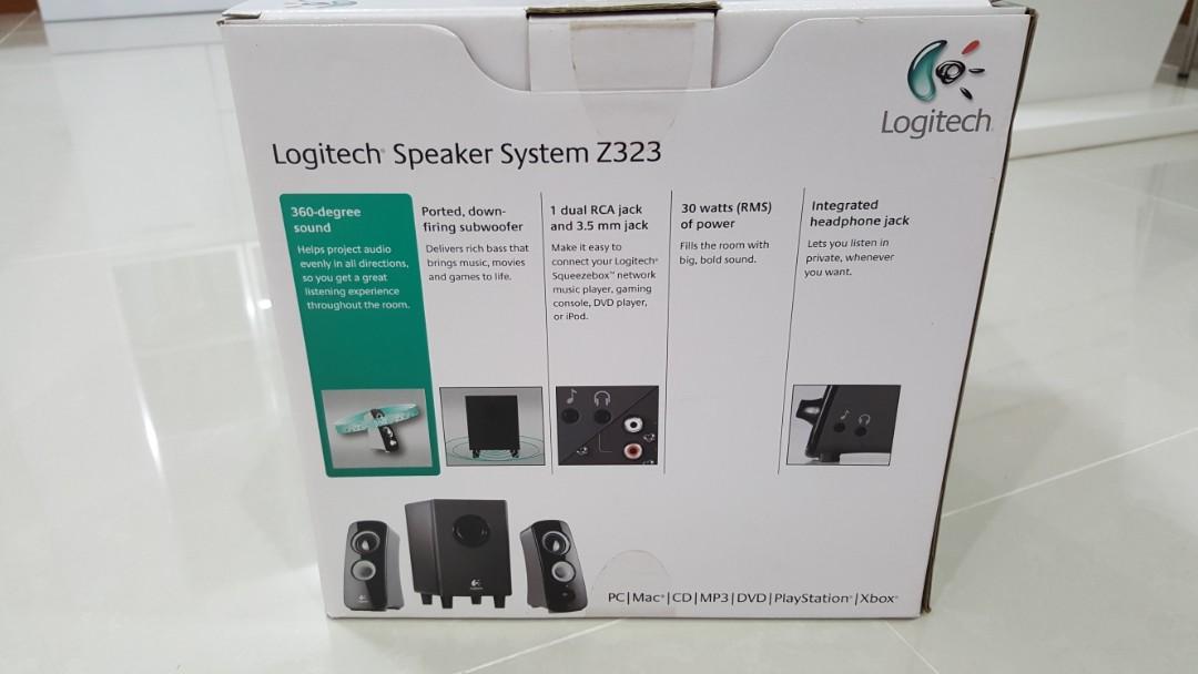 Logitech Z323 Speaker System 2.1, Audio, Soundbars, Speakers ...