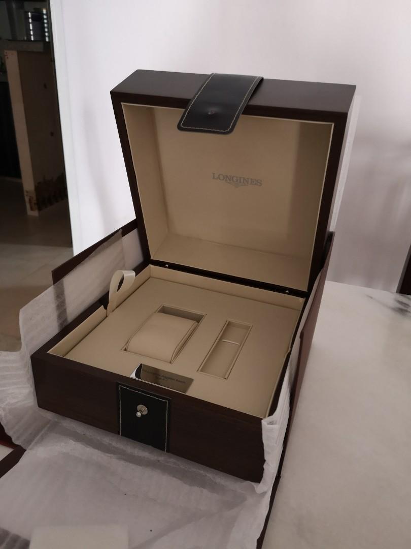 longines watch box, Men's Fashion, Watches on Carousell