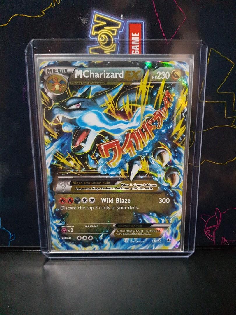 M Charizard Ex Pokemon Card, Hobbies & Toys, Toys & Games on Carousell