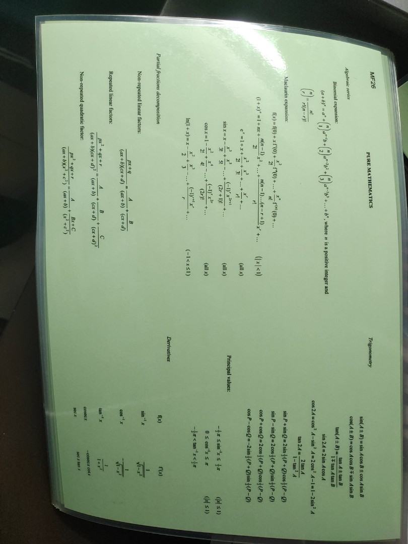 MF 26 for H2 Maths Students#MRTJurongEast#MRTCCK, Hobbies & Toys, Books ...