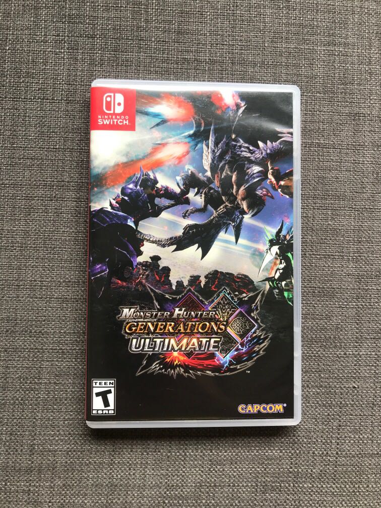Monster Hunter Generations Ultimate (Switch), Video Gaming, Video Games ...