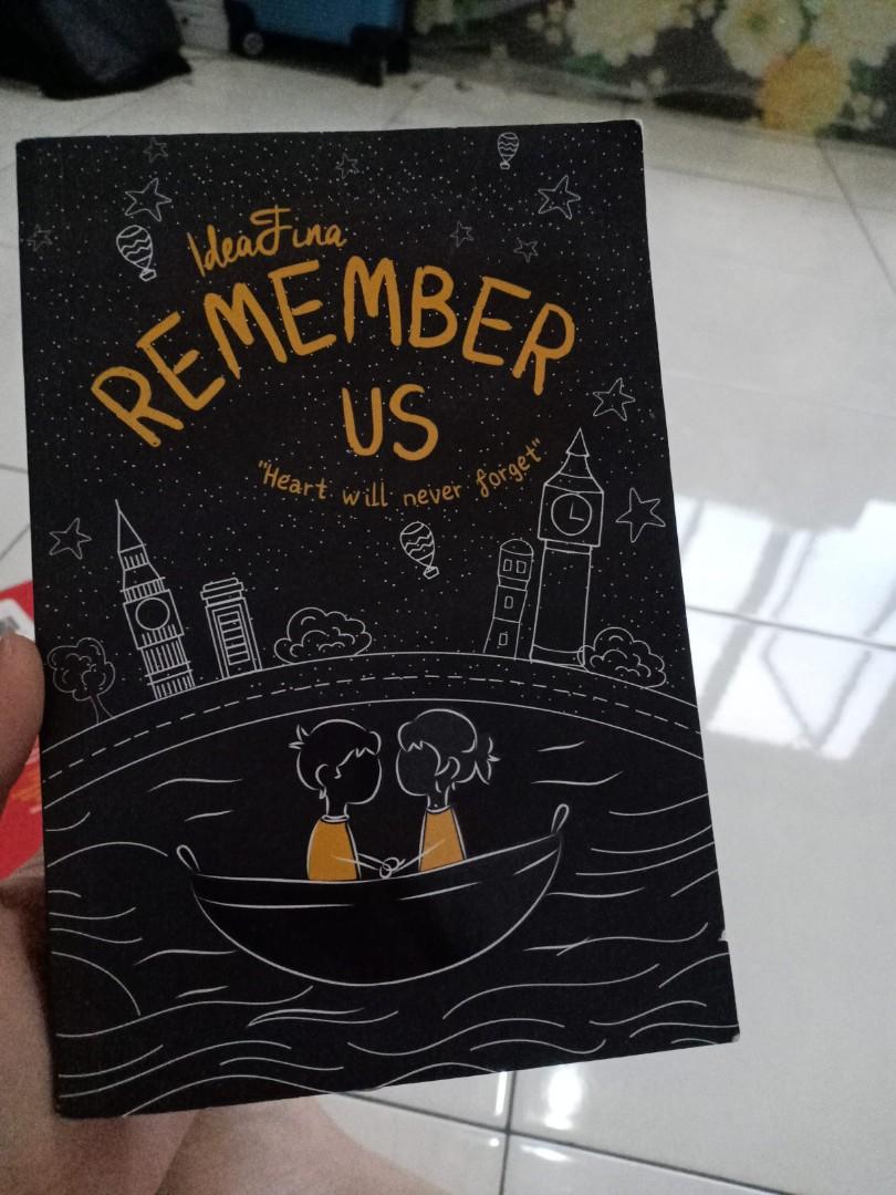 Novel ( remember us ), Buku & Alat Tulis, Majalah & Lainnya di Carousell