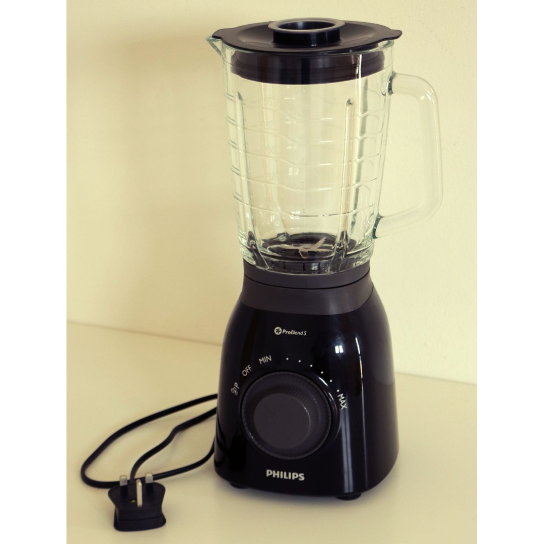 Philips 600W Viva Collection ProBlend 5 Blender, Black, Home Appliances ...