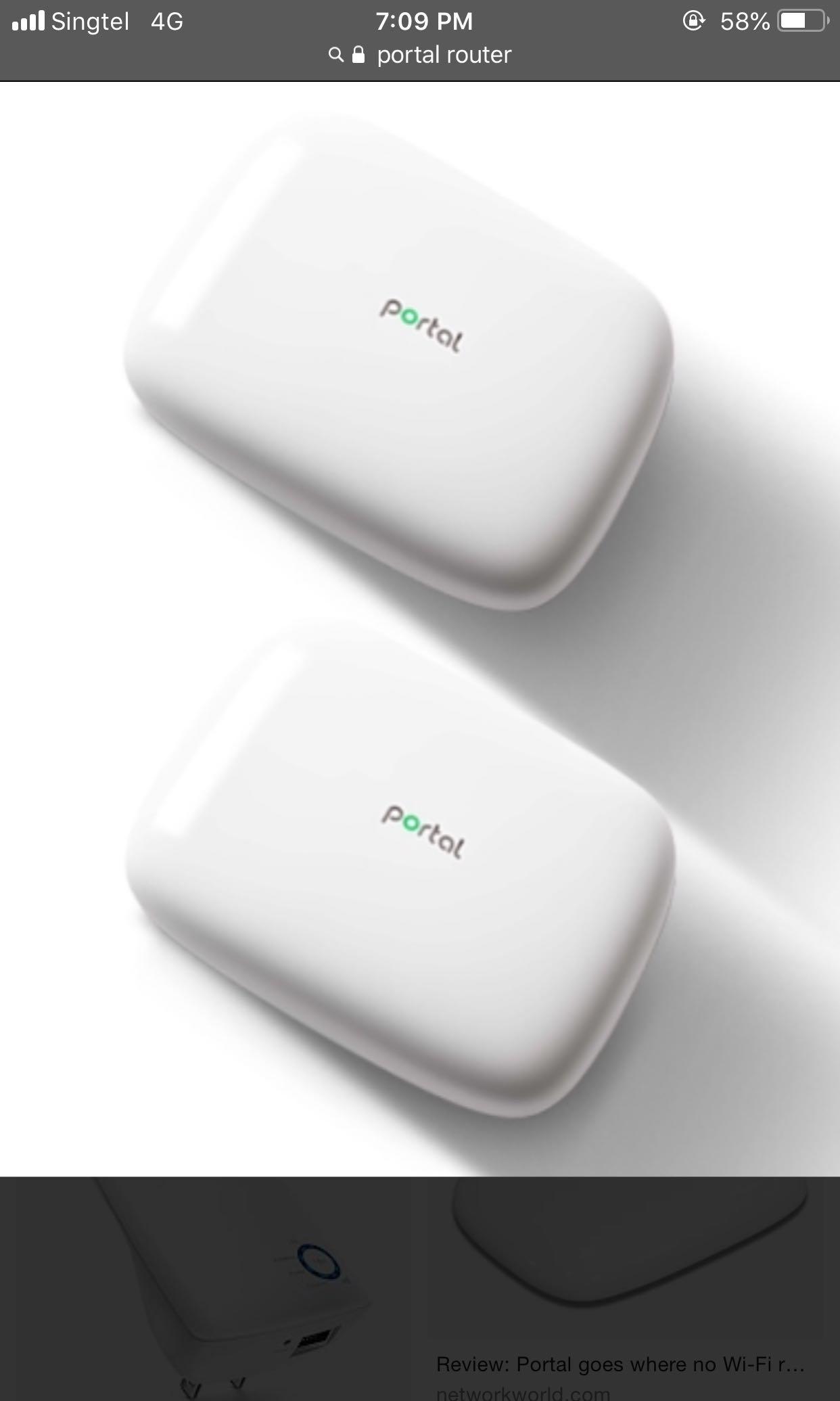Portal Smart Wifi Router, TV & Home Appliances, TV & Entertainment ...