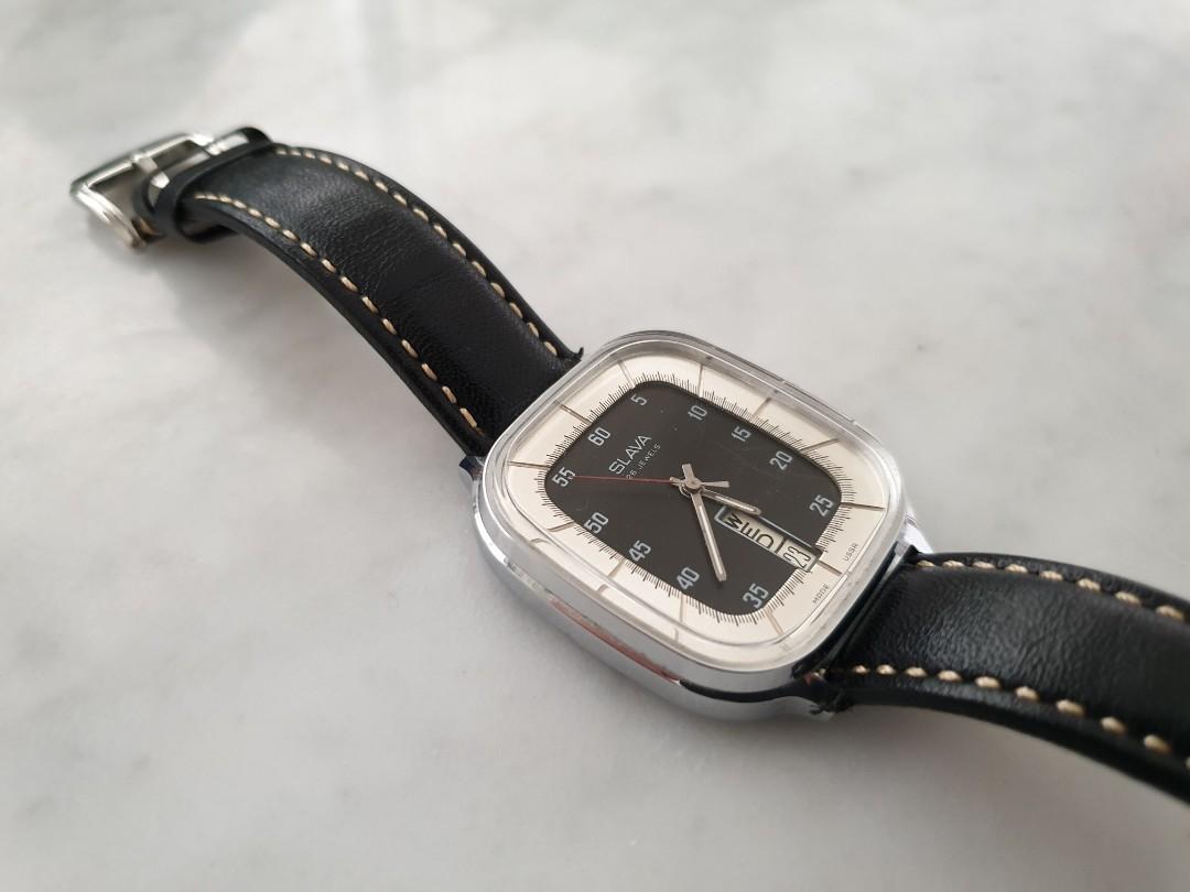 Rare vintage Slava "Fridge" Soviet Russian mechanical watch, Mobile ...