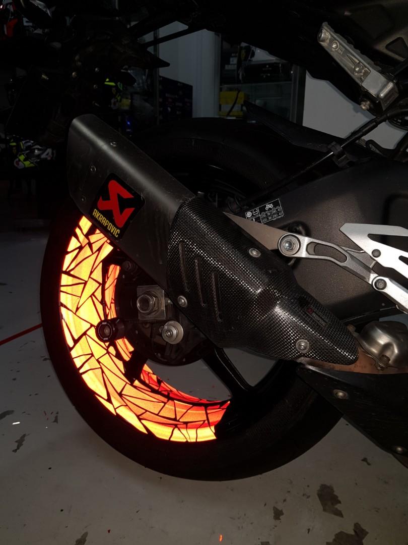 Rim Wrap, Motorcycles, Motorcycle Accessories on Carousell