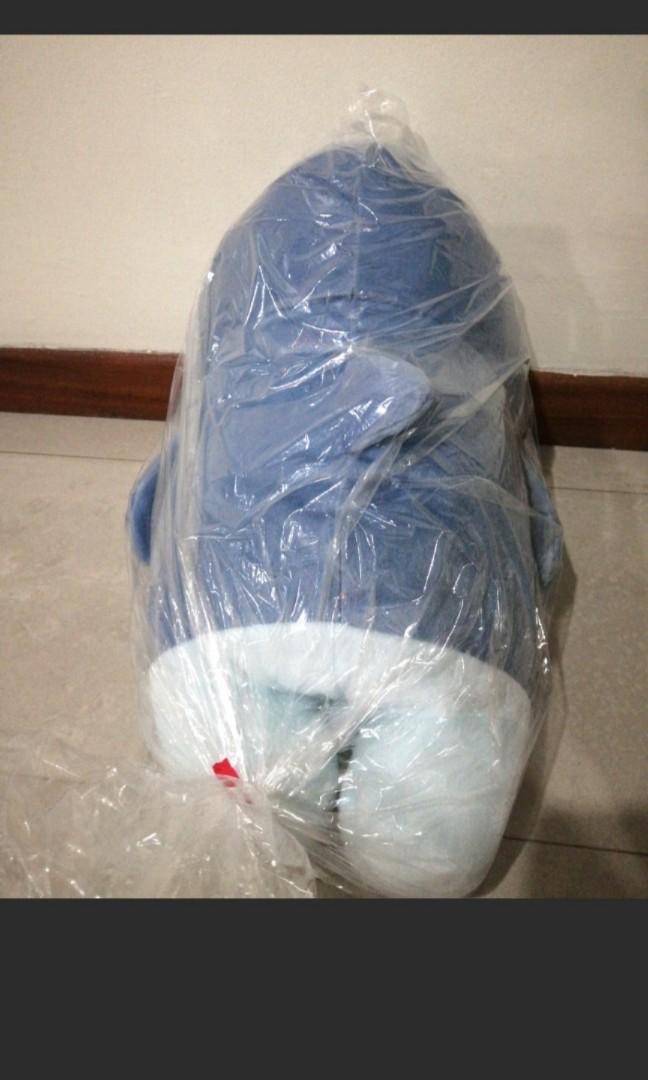 *SALE* San-X Same Z Shark Plushie open mouth 40cm #MRTSengkang, Hobbies ...