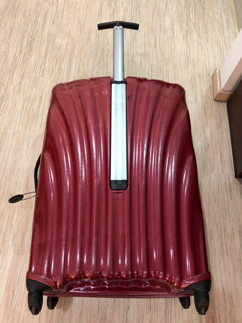 Samsonite Cosmolite spinner (4 Wheels ) 81 cm Red, Hobbies & Toys ...