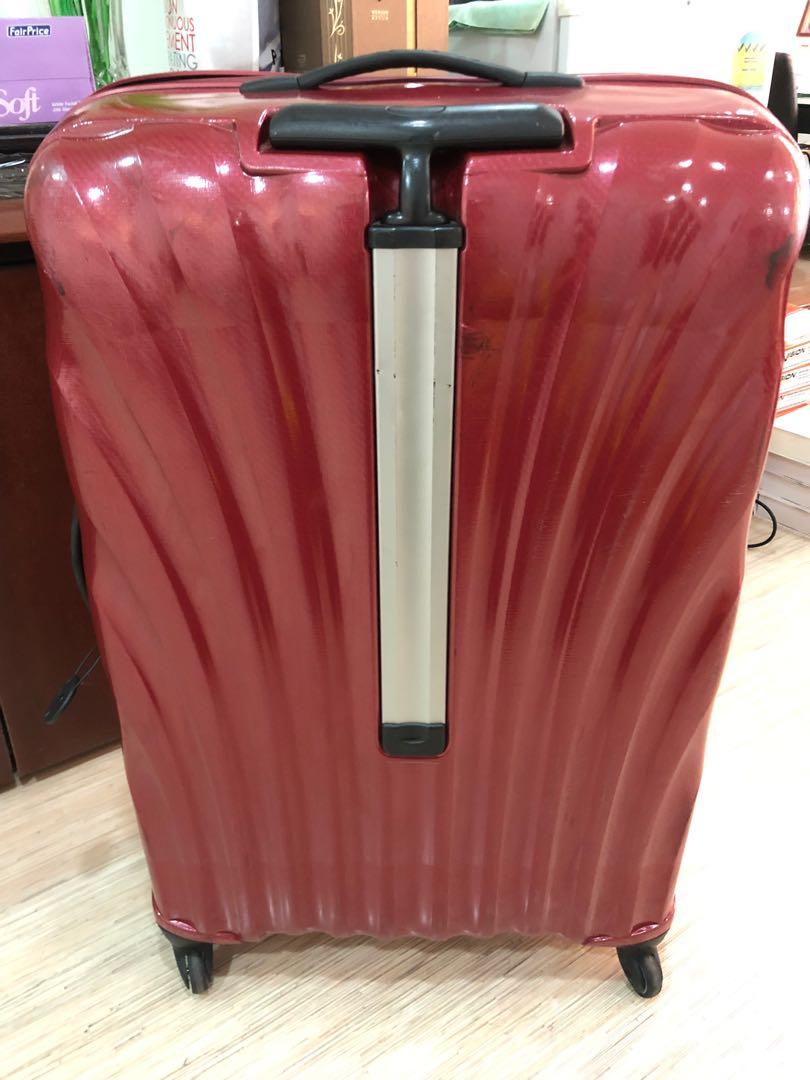 Samsonite Cosmolite spinner (4 Wheels ) 81 cm Red, Hobbies & Toys ...