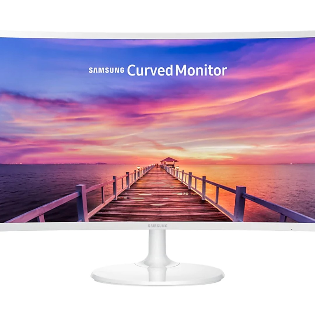 二手SAMSUNG 27" C27F390, 家庭電器, 電視 & 其他娛樂, 電視組件及配件 - Carousell