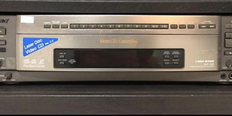 Sony VideoCD/LaserDisc Player, MDP-V8K, Audio, Portable Music Players ...