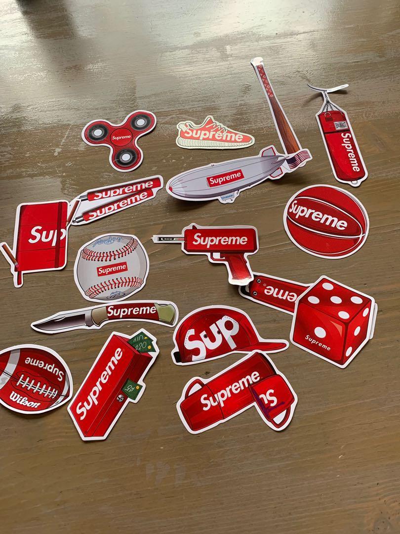 Supreme stickers, Hobbies & Toys, Stationery & Craft, Art & Prints on ...