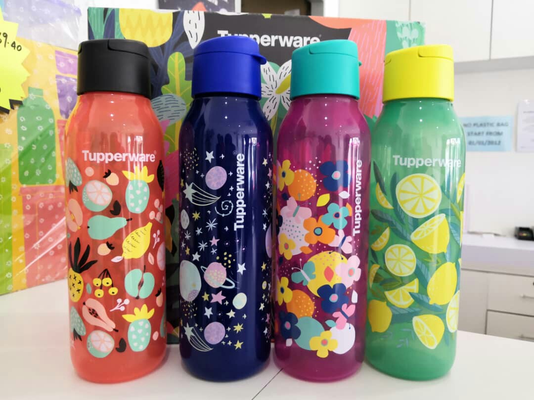 Tupperware Bottle 750ml, Furniture & Home Living, Kitchenware ...