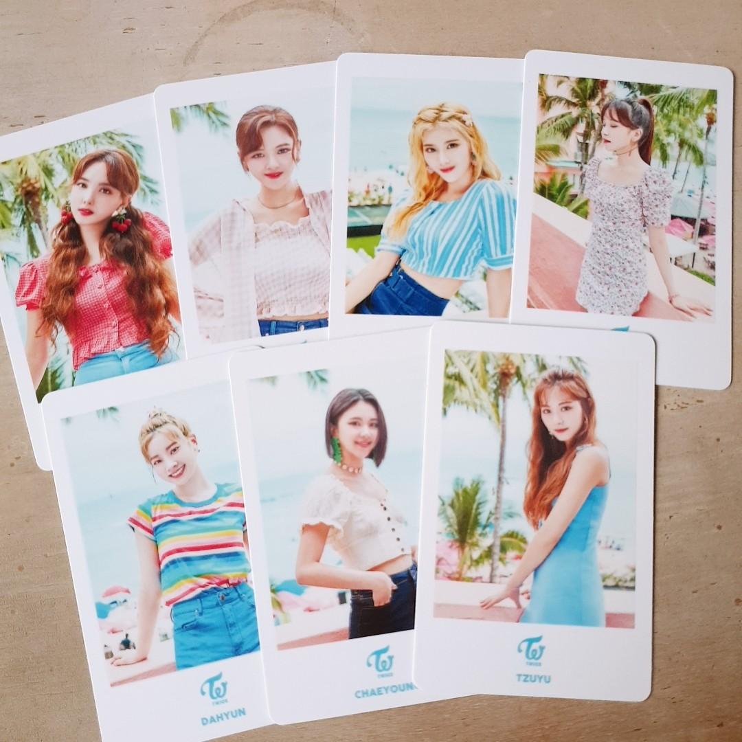 TWICE - Twaii's Pop-up Shop Official PCs (Nayeon / Jeongyeon / Mina / Dahyun / Chaeyoung ...