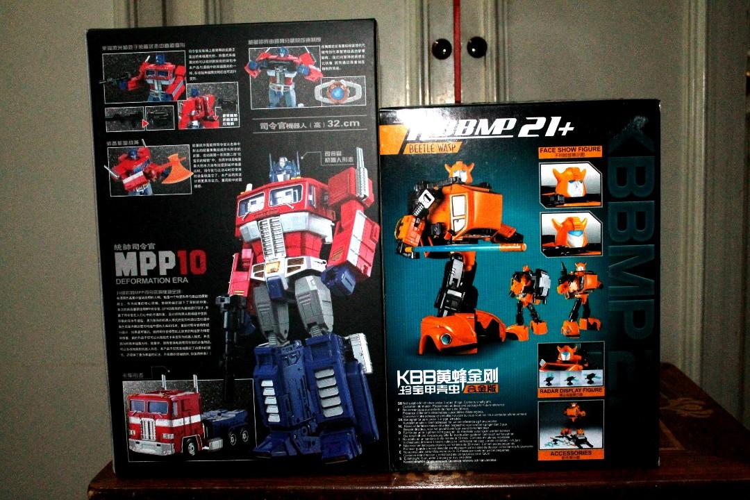 Wei jiang Transformers Optimus Prime Mpp10 and Kbb Mp21 Bumblebee not Hot Toys, Hobbies & Toys ...