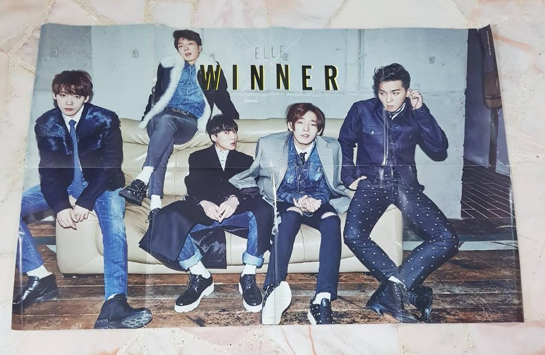 Official WINNER Elle Magazine, Hobbies & Toys, Memorabilia ...