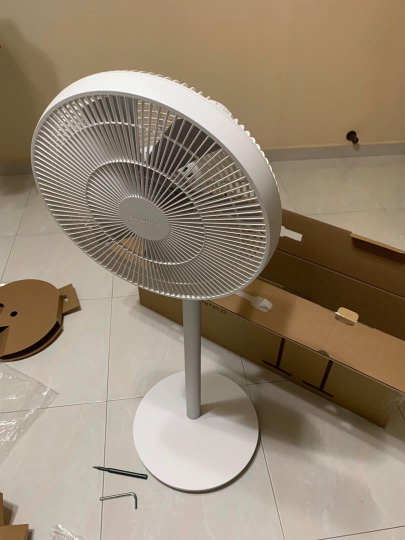 Xiaomi Smartmi Fan with built-in battery 2s, Furniture & Home Living ...