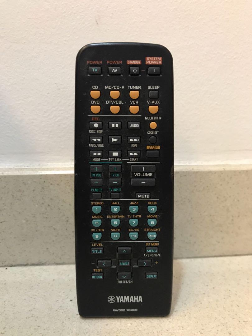 Yamaha Amplifier RX-V450 with speakers and subwoofer, Audio, Soundbars ...