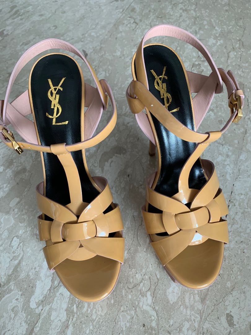 YSL Tribute Heels, Women's Fashion, Footwear, Heels on Carousell