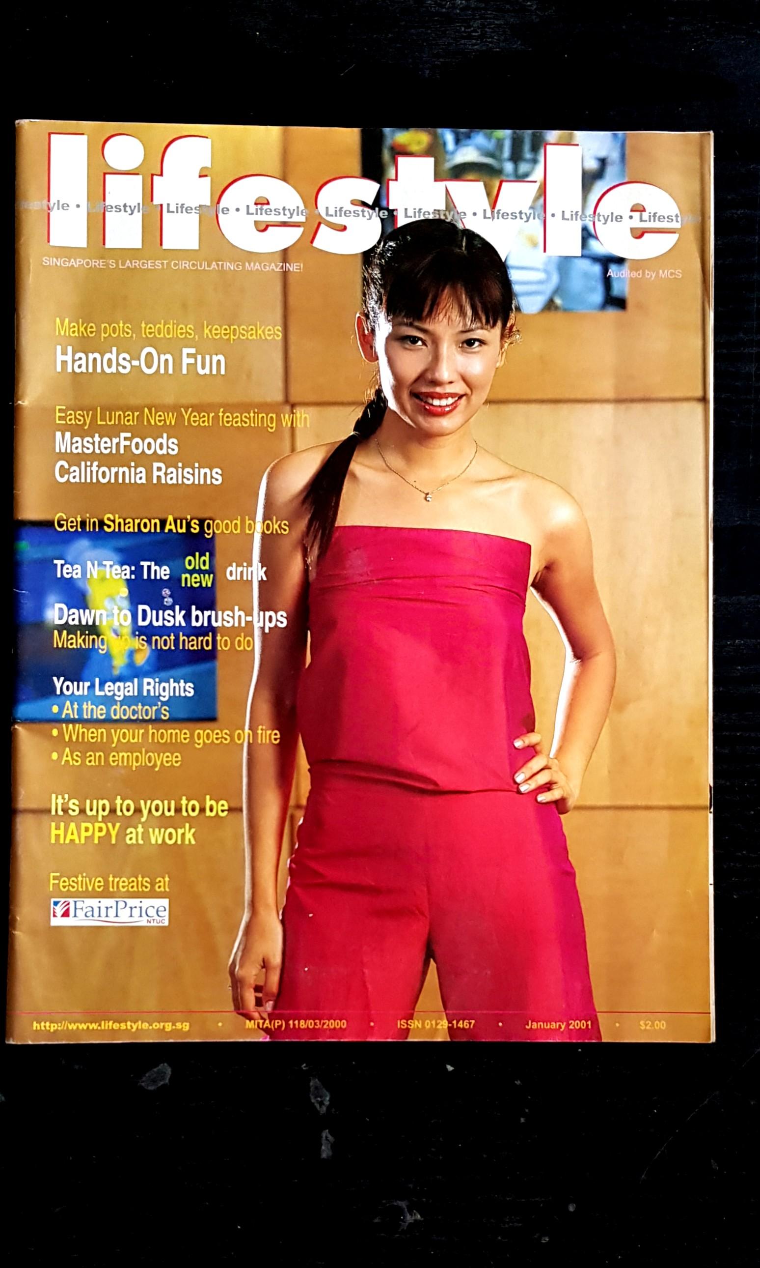 2000 years .NTUC Magazine. Chinese & English Version.deal at AMK MRT ...