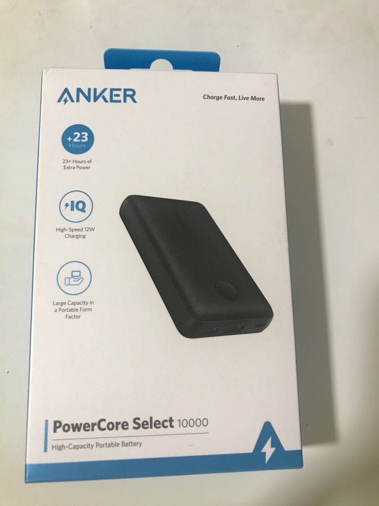 Anker PowerCore Select 10000, Mobile Phones & Gadgets, Mobile & Gadget ...