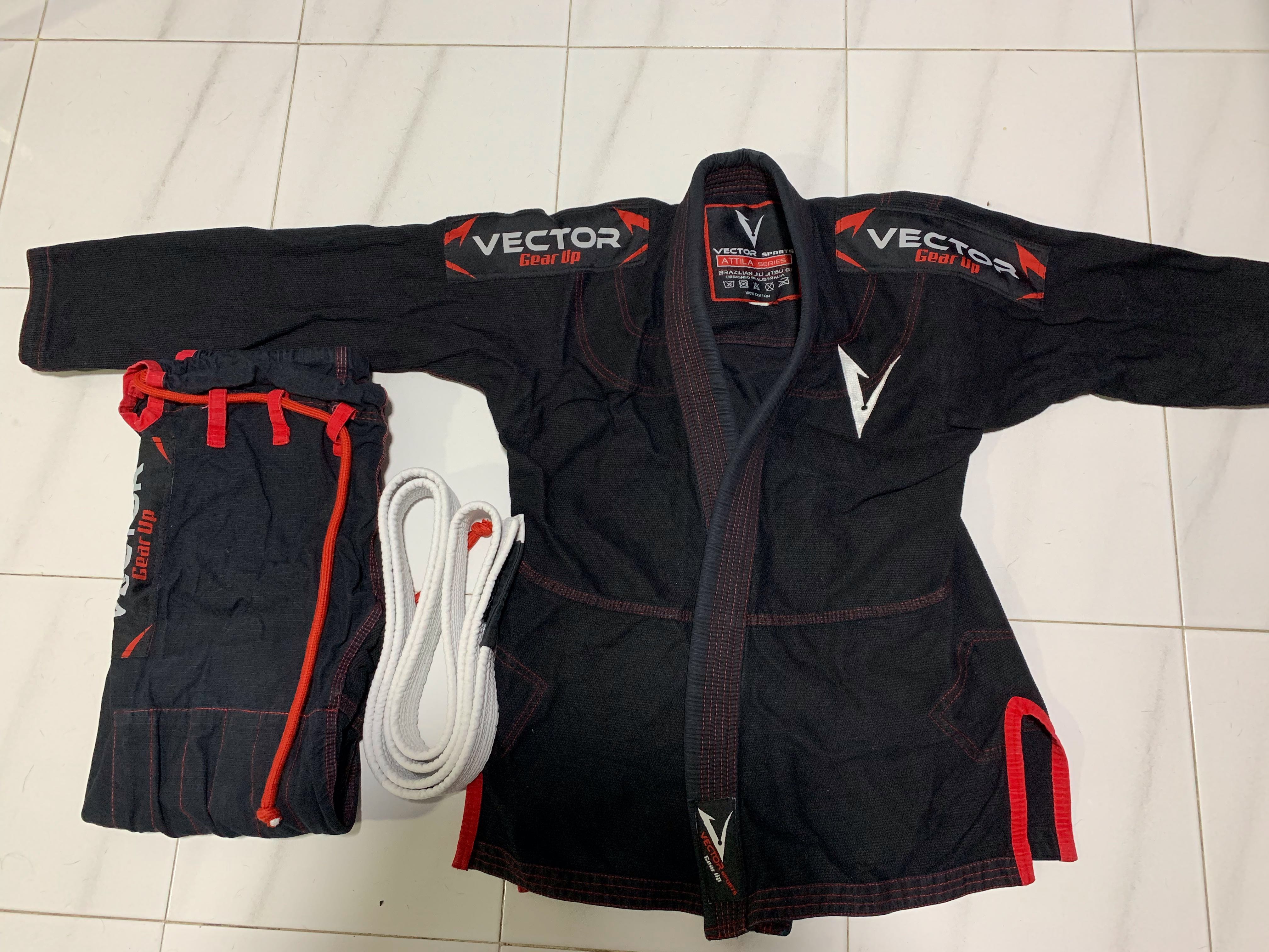 BJJ Gi Attila Series (Vector) (A0), Sports Equipment, Sports & Games ...
