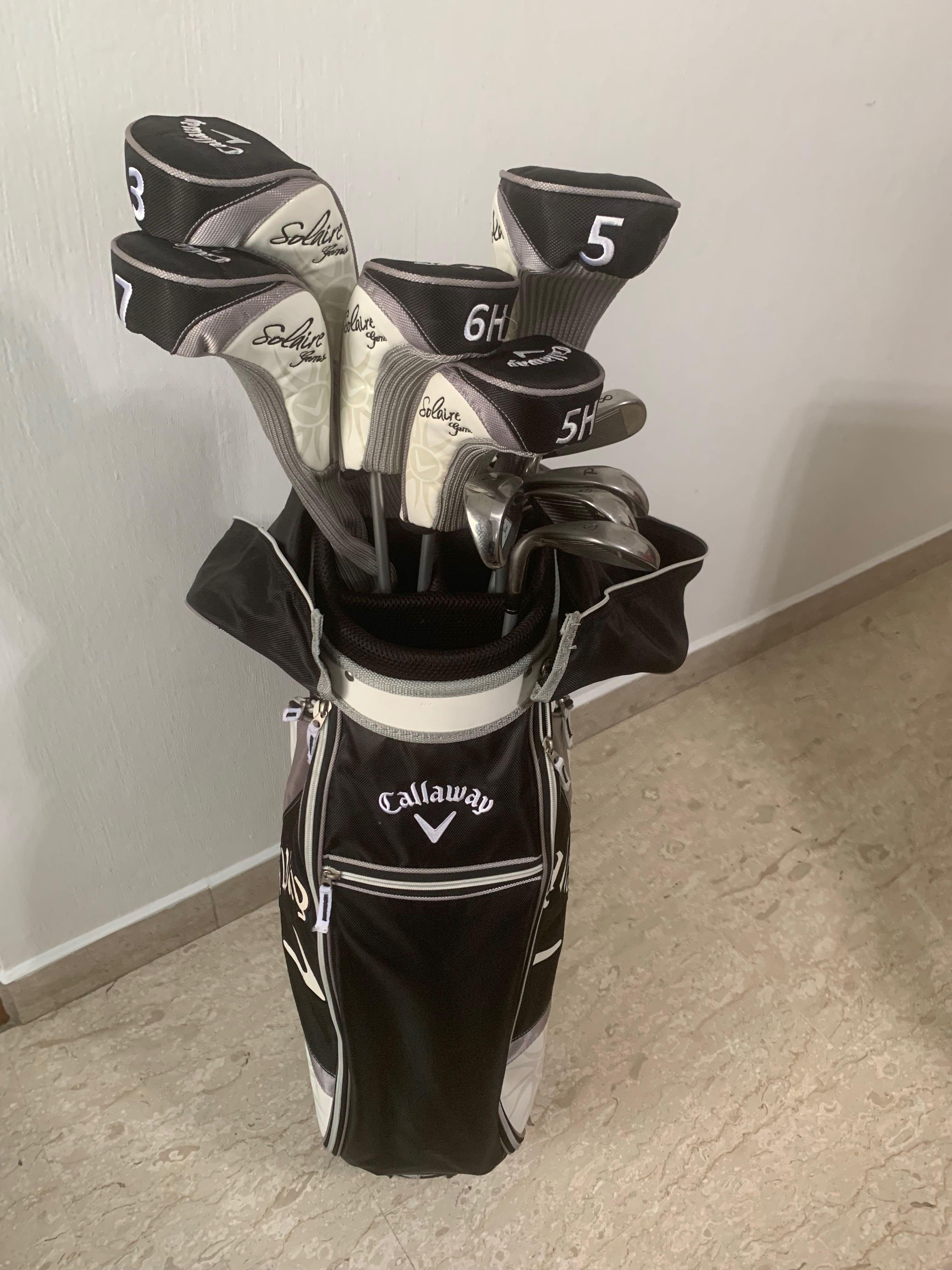 Callaway Women’s Solaire Gems 13 piece, Sports Equipment, Sports ...