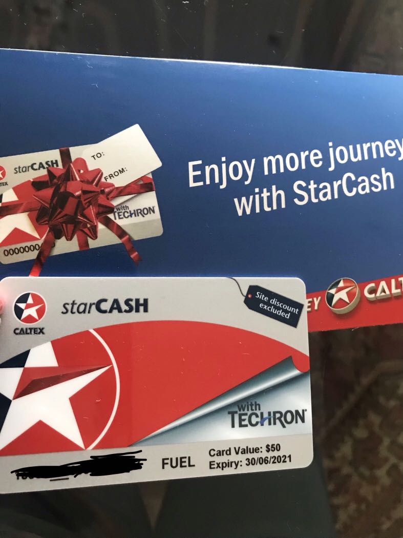 Caltex fuel gift card, Everything Else on Carousell
