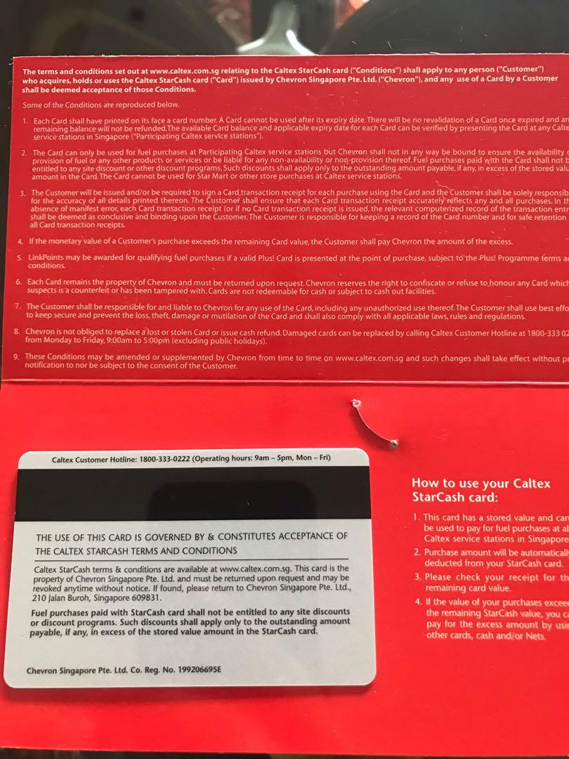 Caltex fuel gift card, Everything Else on Carousell