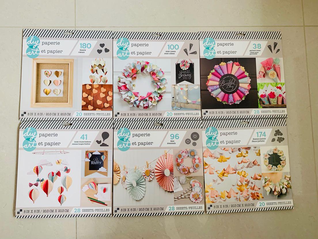 DCWV DIY Paper Craft, Hobbies & Toys, Stationery & Craft, Craft ...