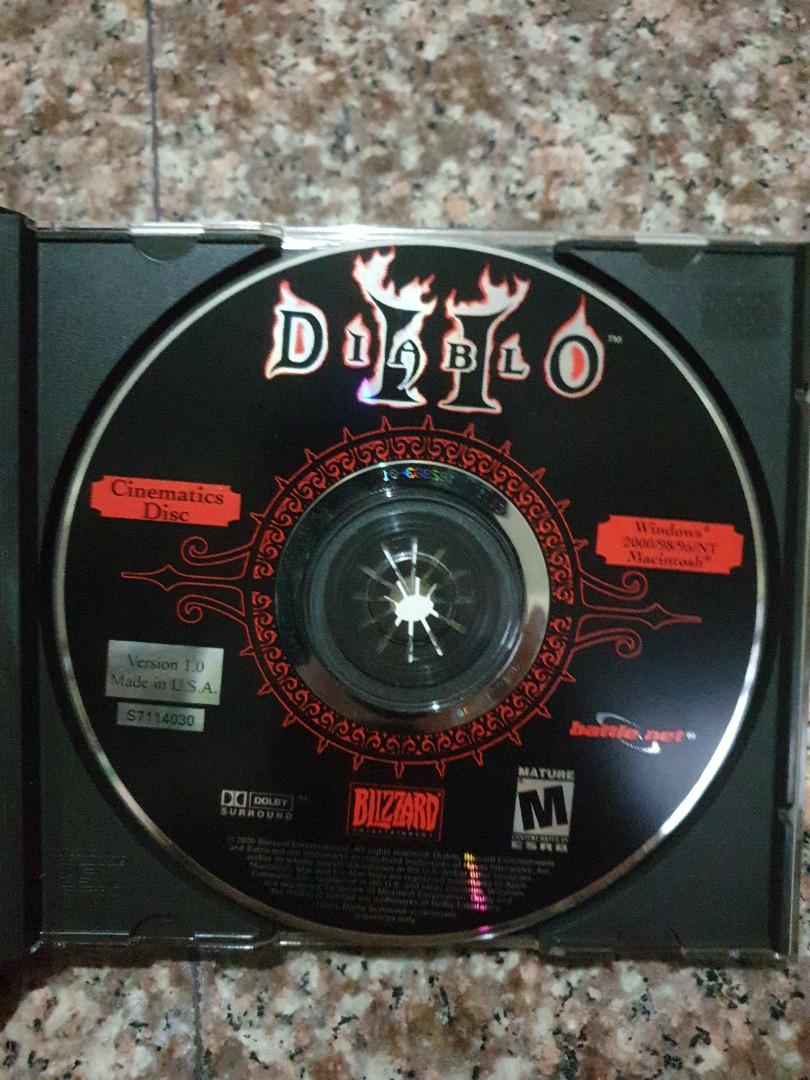 Diablo II CD, Video Gaming, Video Games, PlayStation on Carousell